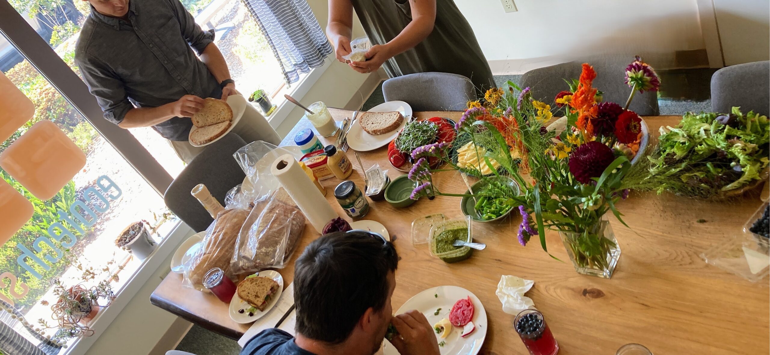 Team Lunch Goes Solar: Eat Local Month at Ecotech Solar - Ecotech Solar